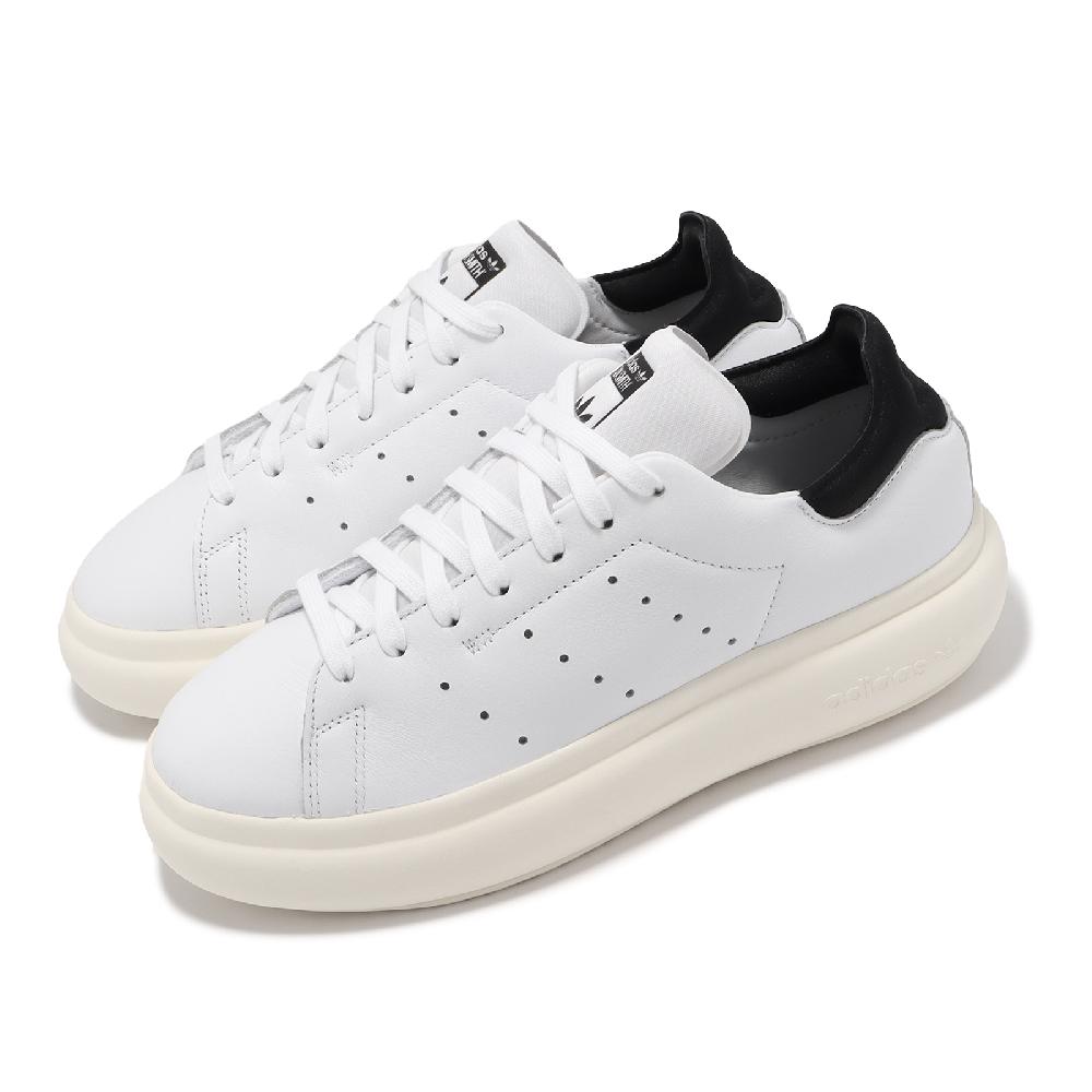 adidas 愛迪達 休閒鞋 Stan Smith PF W 女鞋 白 黑 皮革 厚底 史密斯 IE0450 - PChome 24h購物