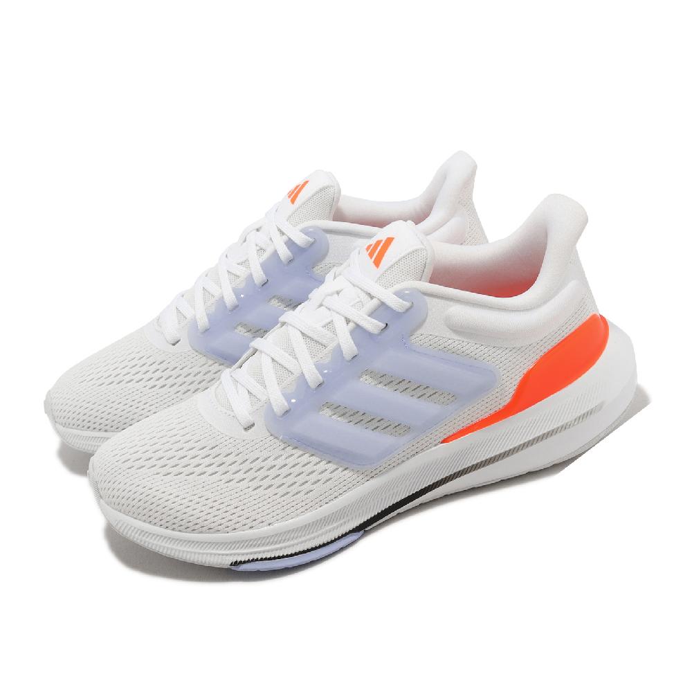 adidas 慢跑鞋 Ultrabounce W 女鞋 白 淺藍 橘 緩震 透氣 運動鞋 HP5790 - PChome 24h購物