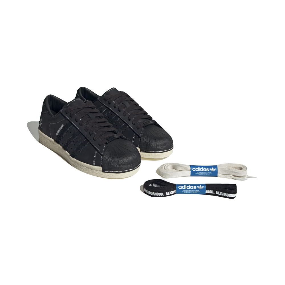 Neighborhood x Adidas Superstar Ink Black 水墨黑 聯名款 男鞋 休閒鞋 ID8650 ...