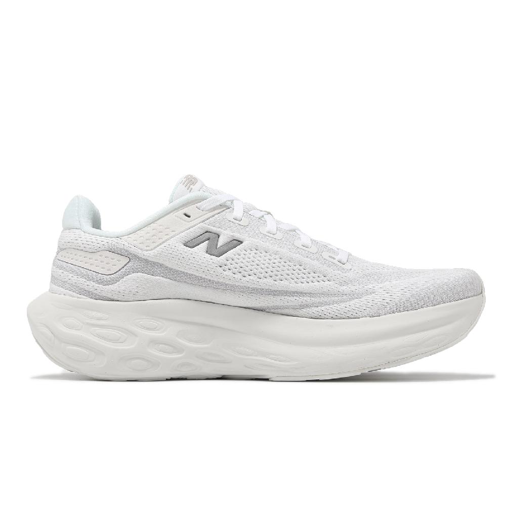 New Balance 紐巴倫 慢跑鞋 Fresh Foam X 1080 V13 2E 寬楦 男鞋 白 金屬銀 運動鞋 NB ...