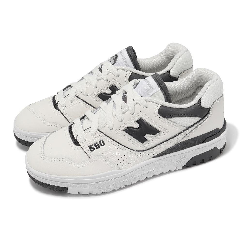 NEW BALANCE 紐巴倫 休閒鞋 550 女鞋 白 磁石灰 復古 NB BBW550BHB - PChome 24h購物