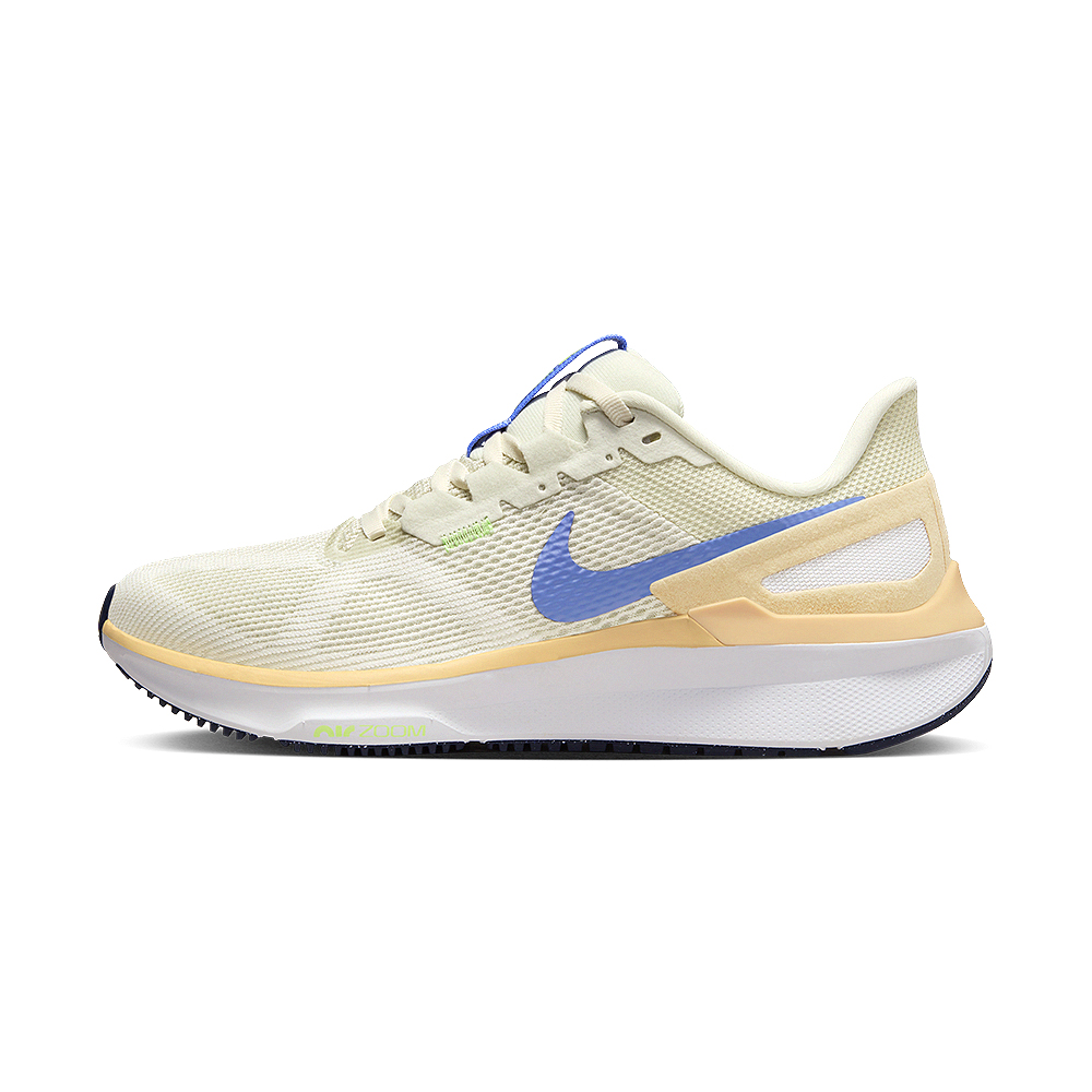 Nike W Air Zoom Structure 25 女 米綠 緩震 休閒 舒適 慢跑鞋 DJ7884-004 - PChome 24h購物