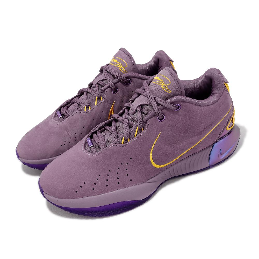 Nike 耐吉 籃球鞋 LeBron XXI EP Violet Dust 紫 金 LBJ 21代 男鞋 FV2346-500 ...