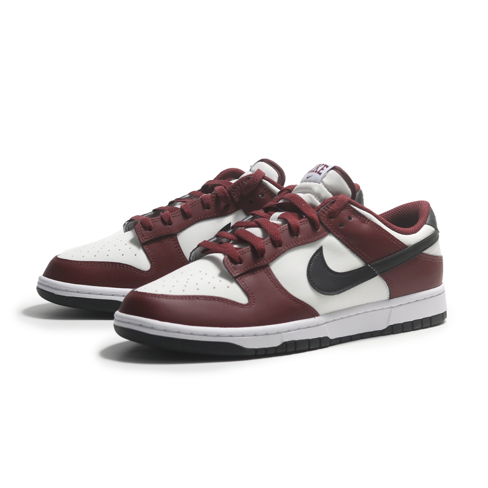 NIKE 休閒鞋 DUNK LOW 酒紅白湮 黑勾 復古 男 FZ4616-600 - PChome 24h購物