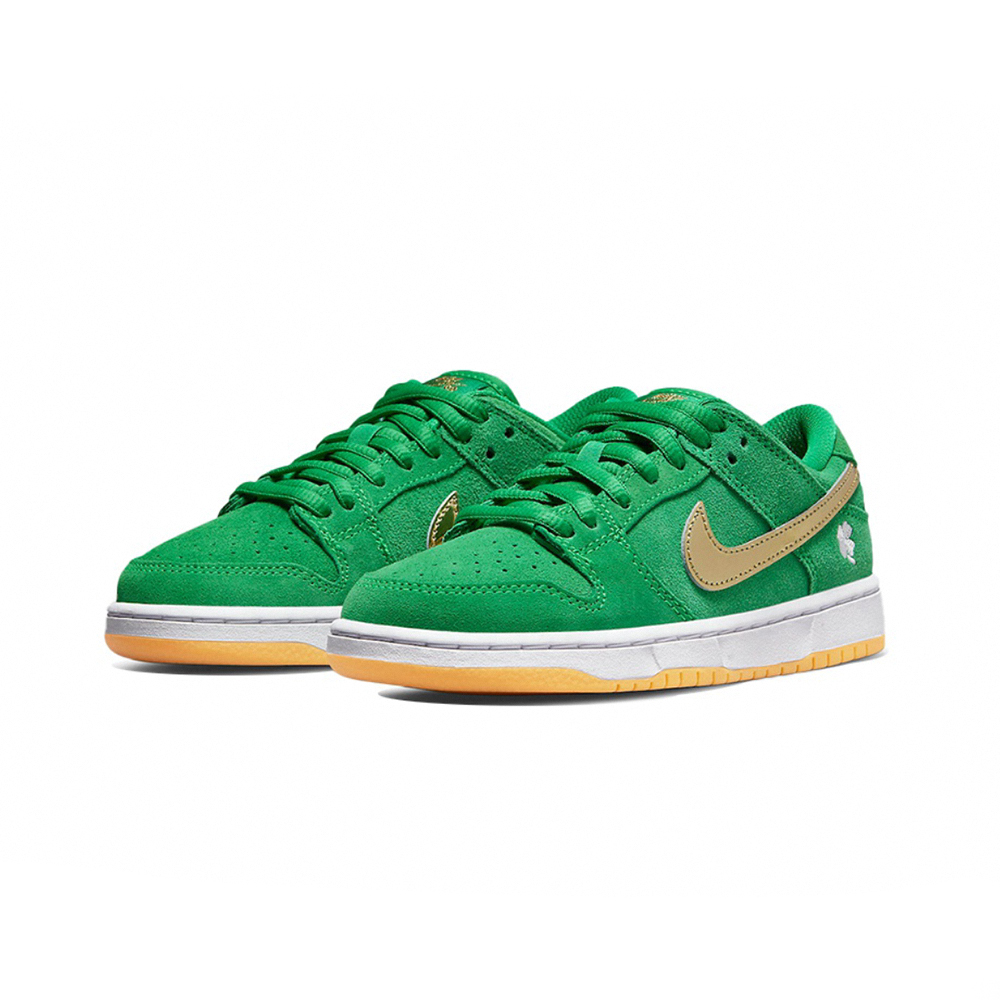 Nike SB Dunk Low Pro St Patrick s Day 綠金 幸運草 BQ6817-303 - PChome 24h購物