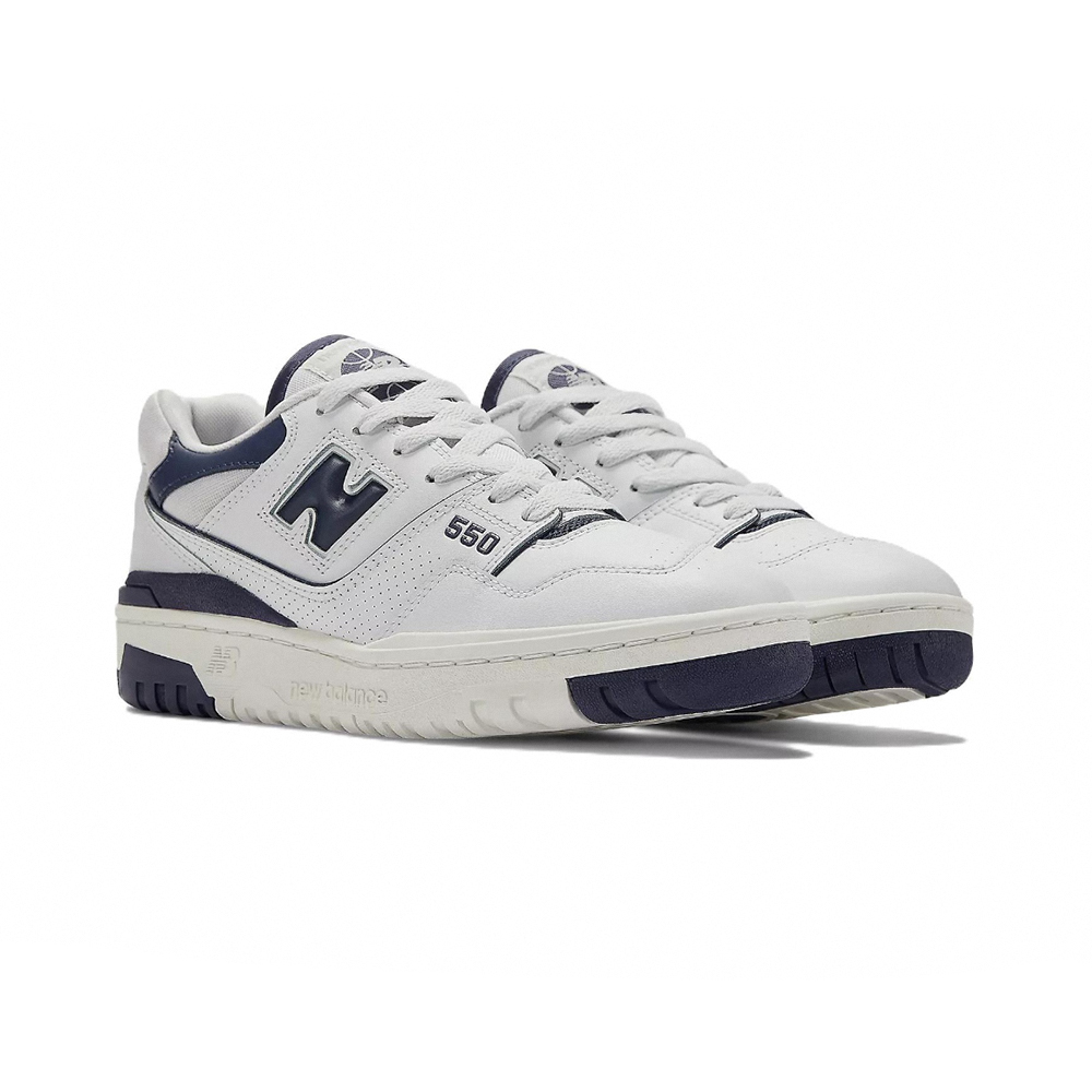 New Balance 550 White Dark Mercury 海軍藍 BBW550BA - PChome 24h購物