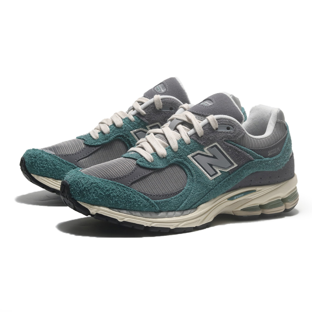 NEW BALANCE 慢跑鞋 NB 2002R 灰藍綠 麂皮 復古 情侶鞋 男女 M2002REM - PChome 24h購物