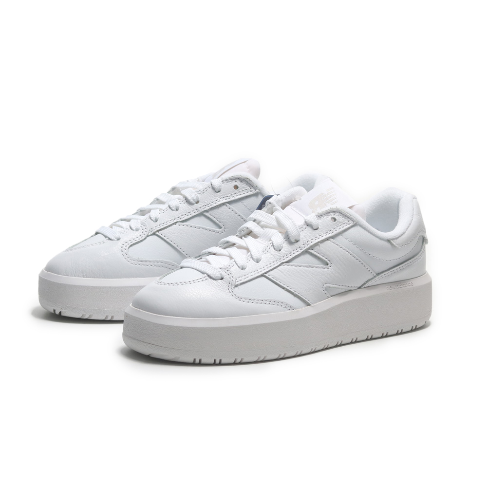 NEW BALANCE 休閒鞋 NB 302 全白 皮革 增高 厚底 女 CT302CLA - PChome 24h購物