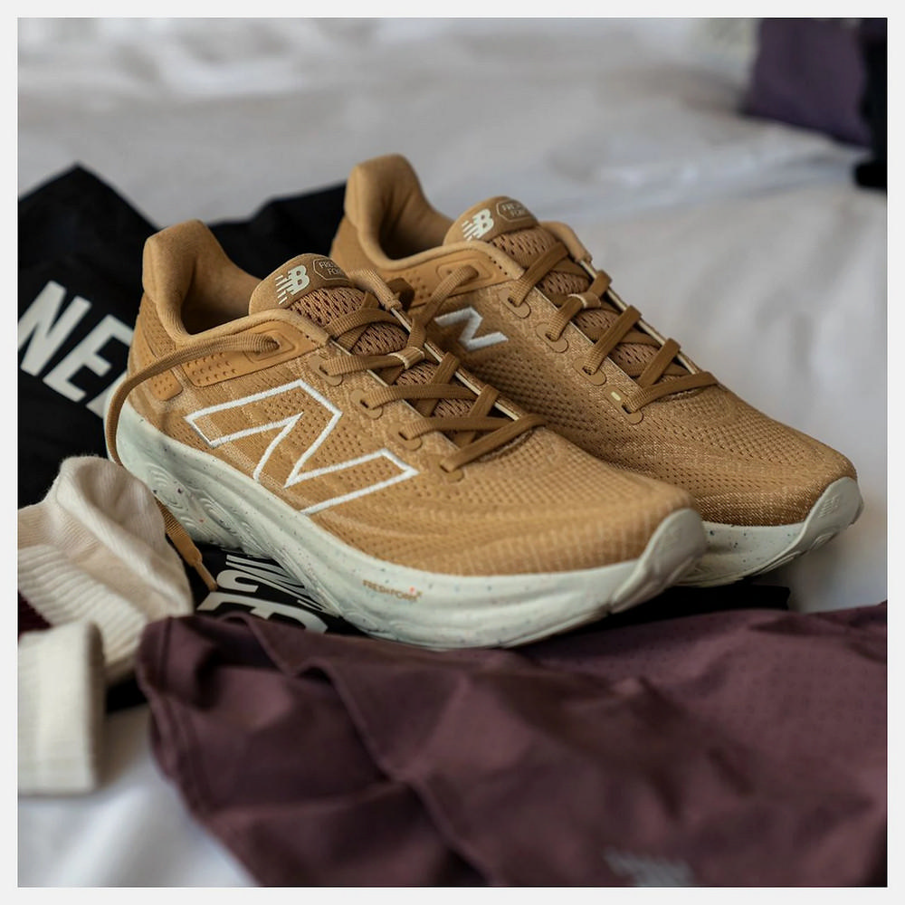 【New Balance】Fresh Foam X 1080 v13 女 慢跑鞋 卡其_W1080N13-D - PChome 24h購物