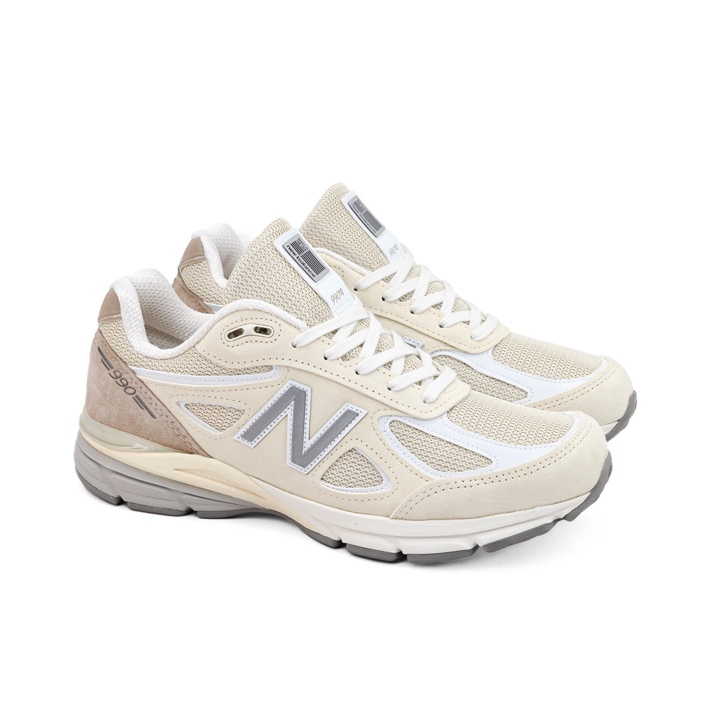 New Balance 990v4 MiUSA Cream 奶油白 U990TE4 - PChome 24h購物