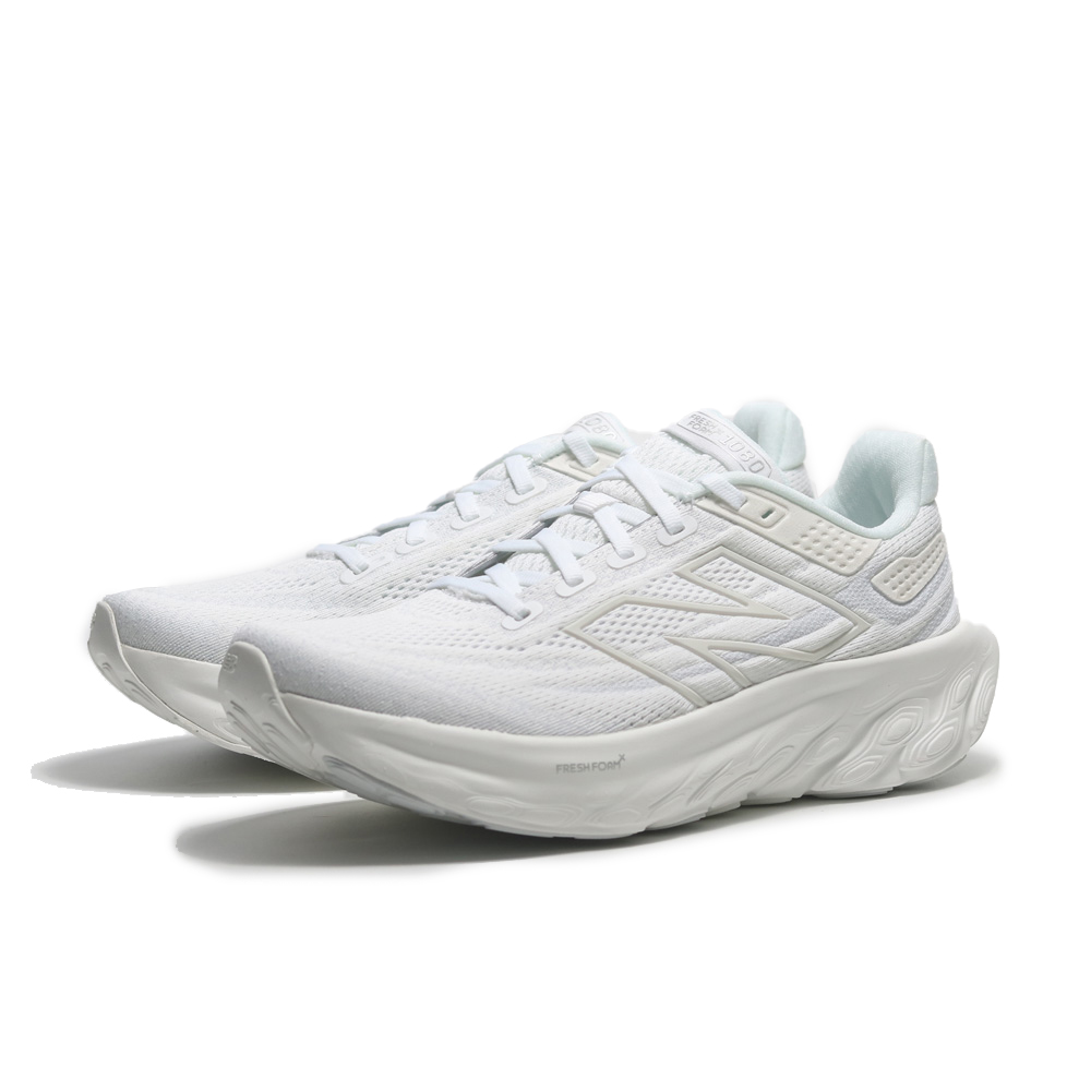 NEW BALANCE 慢跑鞋 NB1080 全白 D楦 運動 女 W1080W13 - PChome 24h購物