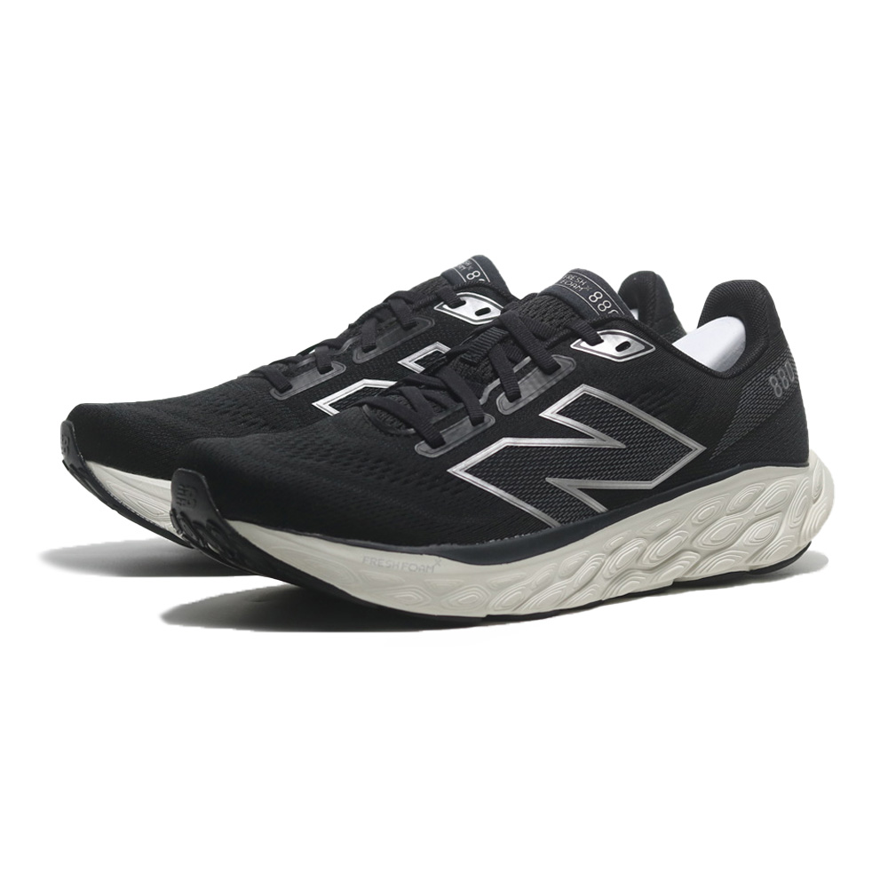 NEW BALANCE 慢跑鞋 NB 880 黑銀 寬楦 運動 女 W880K14 - PChome 24h購物
