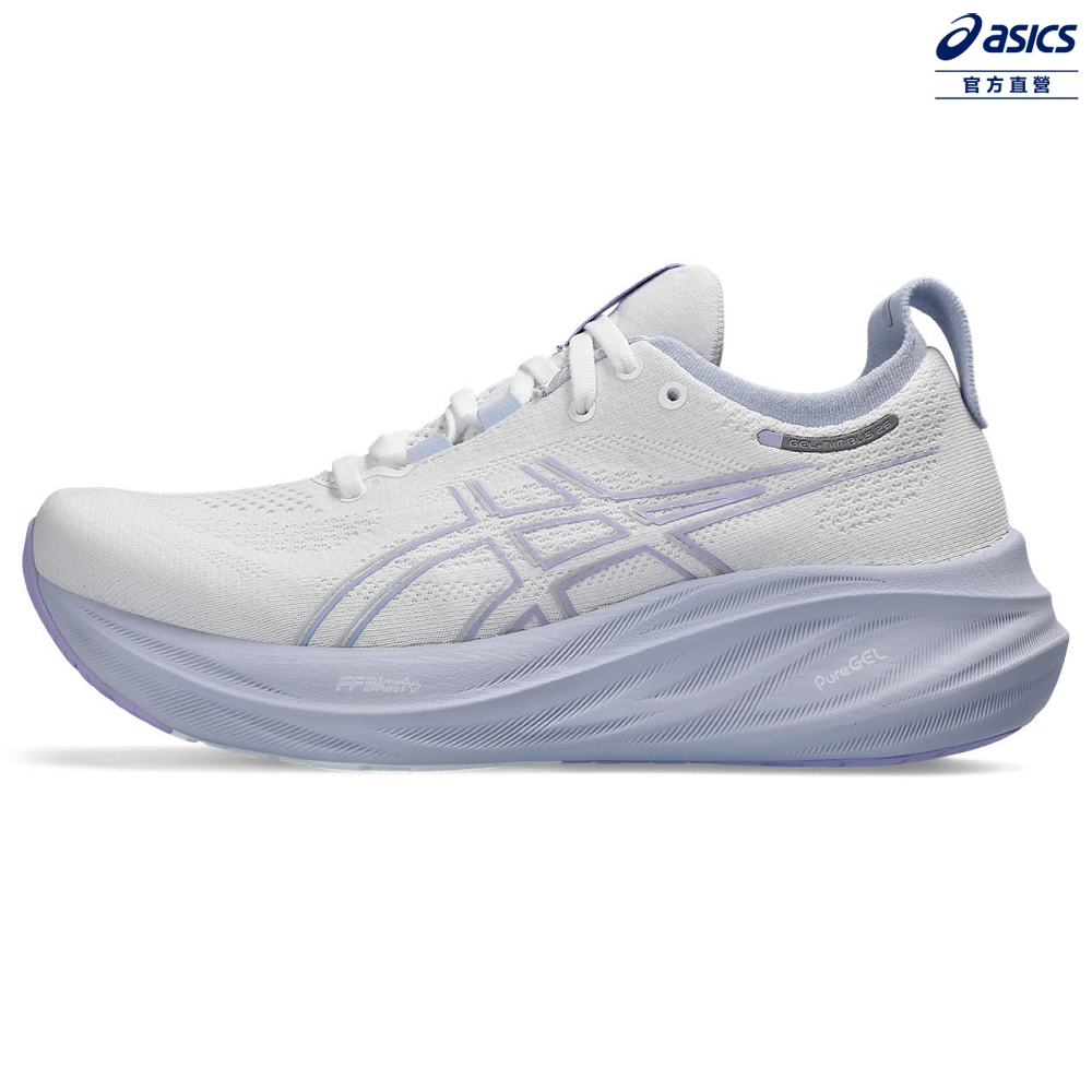 ASICS 亞瑟士 GEL-NIMBUS 26 女款 緩衝 慢跑鞋 1012B601-100 - PChome 24h購物