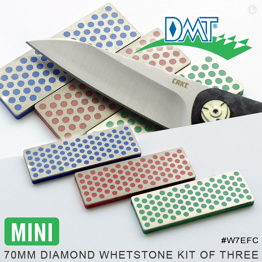 DMT 70MM Diamond Wheststone Kit Of Three 7公分鑽石磨刀石3件組 - PChome 24h購物