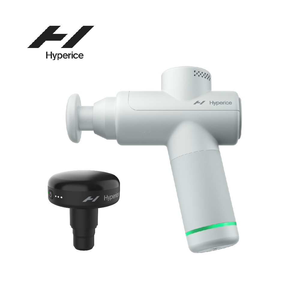 【Hyperice】HYPERVOLT GO 2按摩槍+極速熱能按摩頭 - PChome 24h購物