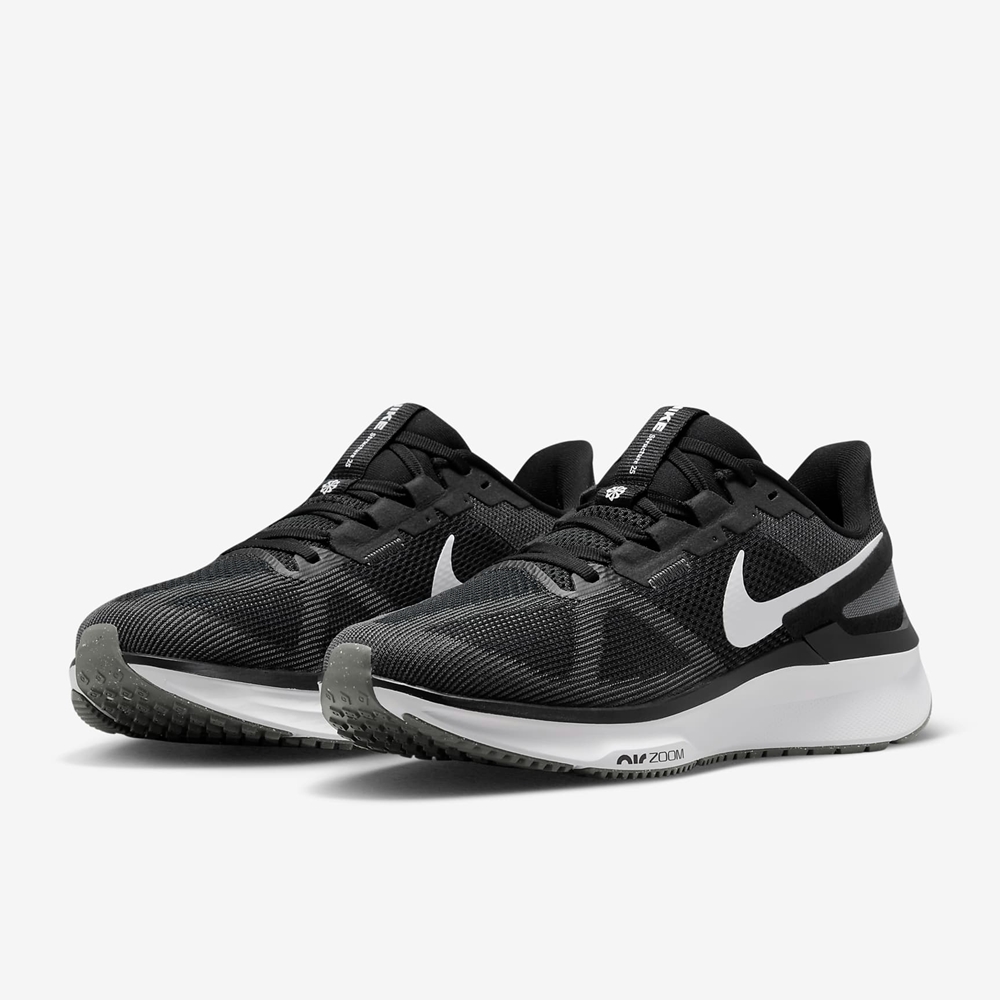 【NIKE】NIKE AIR ZOOM STRUCTURE 25 男鞋 跑步鞋 黑色-DJ7883002 - PChome 24h購物