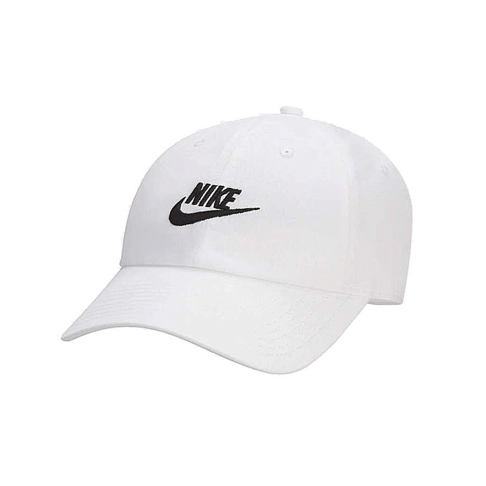 【NIKE】U NK CLUB CAP U CB FUT WSH L 男帽 女帽 休閒帽 白色-FB5368100 - PChome 24h購物
