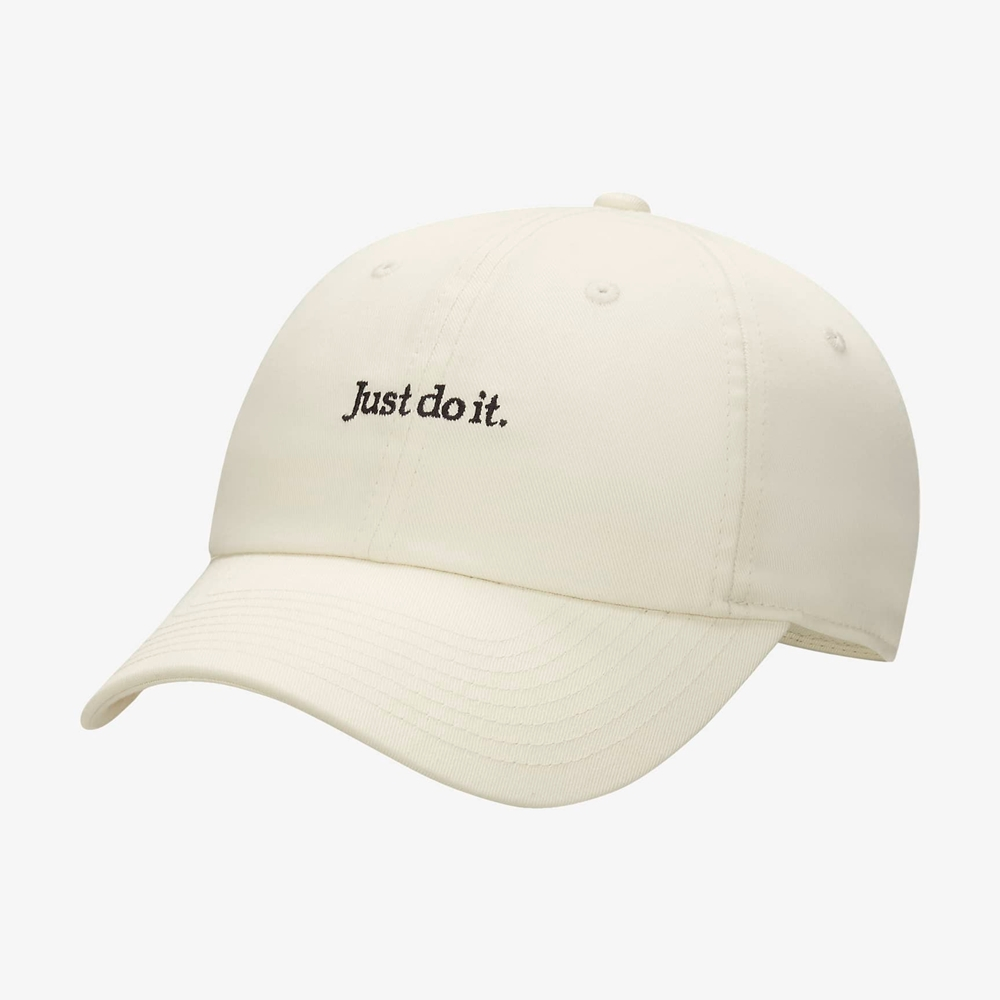 【NIKE】U NK CLUB CAP U CB JDI L 男帽 女帽 休閒帽 老帽 米白色-FB5370113 - PChome 24h購物
