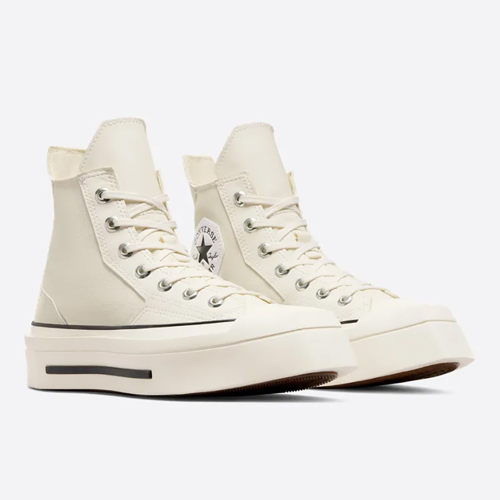【CONVERSE】CHUCK 70 DE LUXE SQUARED 1970 HI 高筒 休閒鞋 厚底鞋 男鞋 女鞋 白色-A06436C ...
