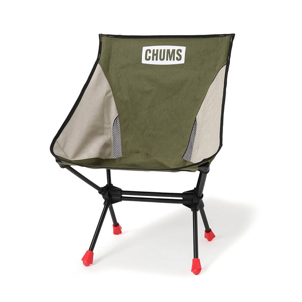 【CHUMS】Compact Chair Booby Foot Low 男女 收納折椅 橄欖綠/灰-CH621772M103 - PChome ...