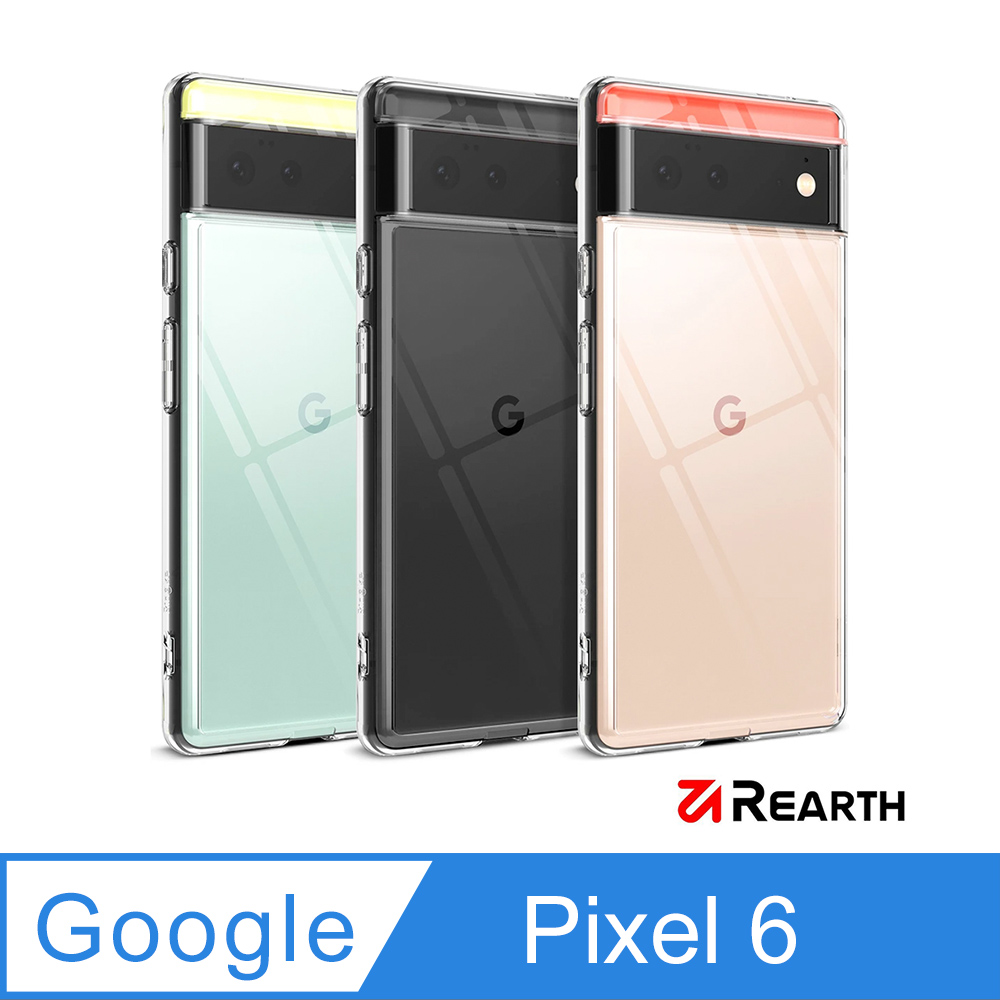 Rearth Google Pixel 6 (Ringke Fusion) 高質感保護殼(透明) - PChome 24h購物