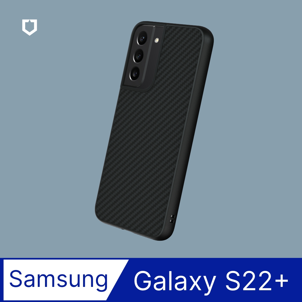 【犀牛盾】Samsung Galaxy S22+ (6.6吋) SolidSuit 防摔背蓋手機保護殼-碳纖維紋路 - PChome 24h購物