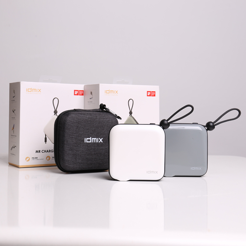 idmix MR CHARGER 10000 MFI 行動電源(CH05 PRO)精裝版-珍珠白 - PChome 24h購物