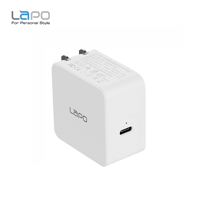 【LaPO】GaN氮化鎵65W快速充電組合-WT-565C(白色) - PChome 24h購物