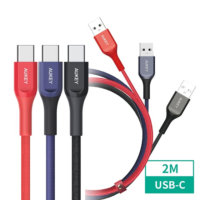 USB-A to USB-C CB-AKC QC3.0 充電線-2M - PChome 24h購物
