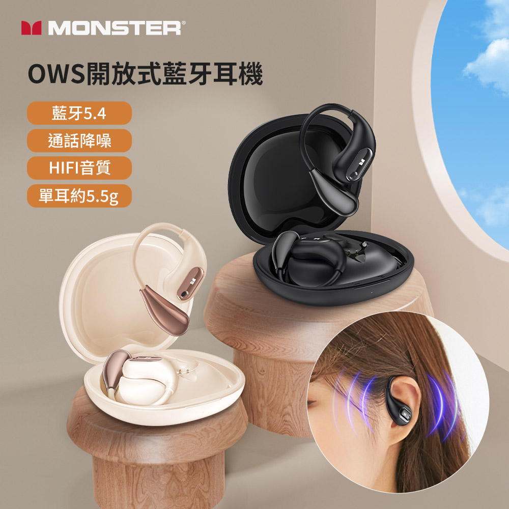 Open Ear AC210 OWS開放式 真無線藍牙耳機 - PChome 24h購物