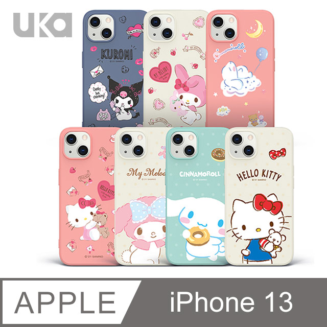 UKA 優加 iPhone 13 6.1吋 三麗鷗液態矽膠保護殼(7款) - PChome 24h購物
