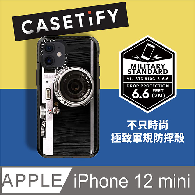 Casetify iPhone 12 mini 耐衝擊保護殼-復古相機 - PChome 24h購物