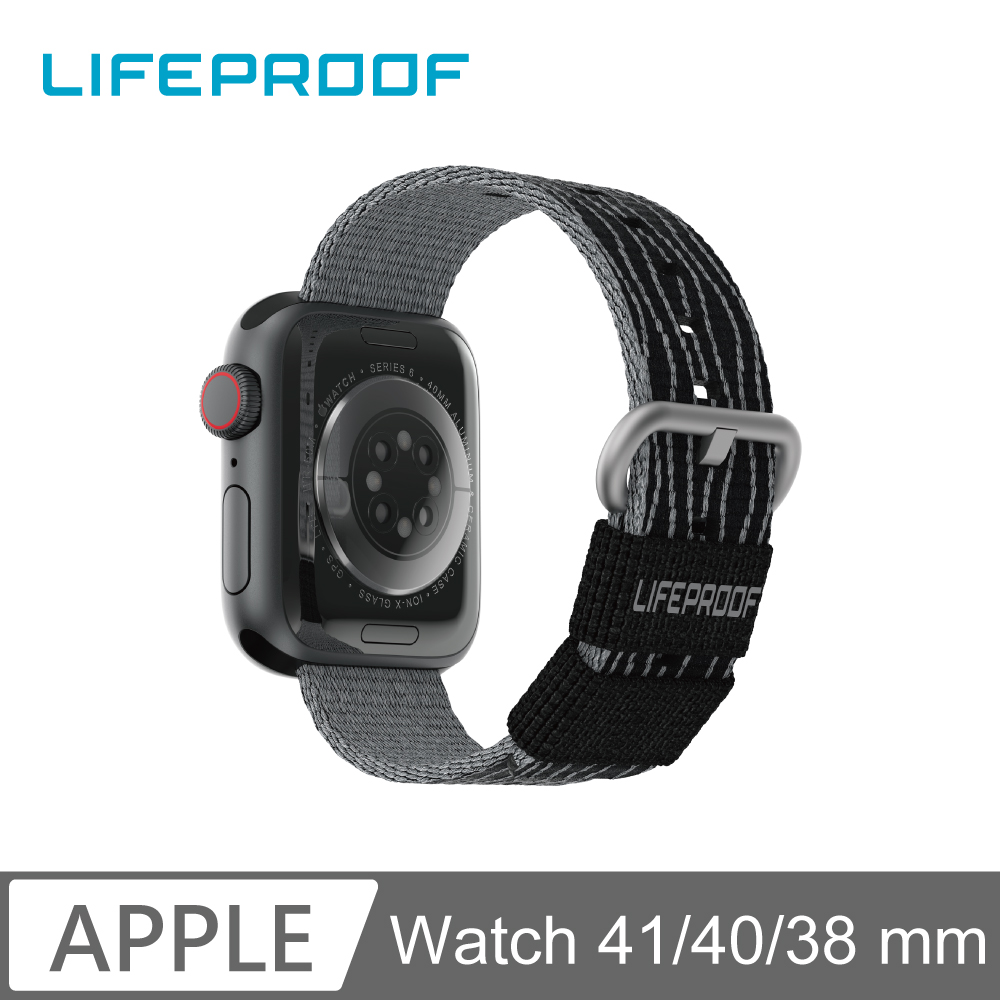 LifeProof Apple Watch 38/40mm 環保防水錶帶-黑色 - PChome 24h購物