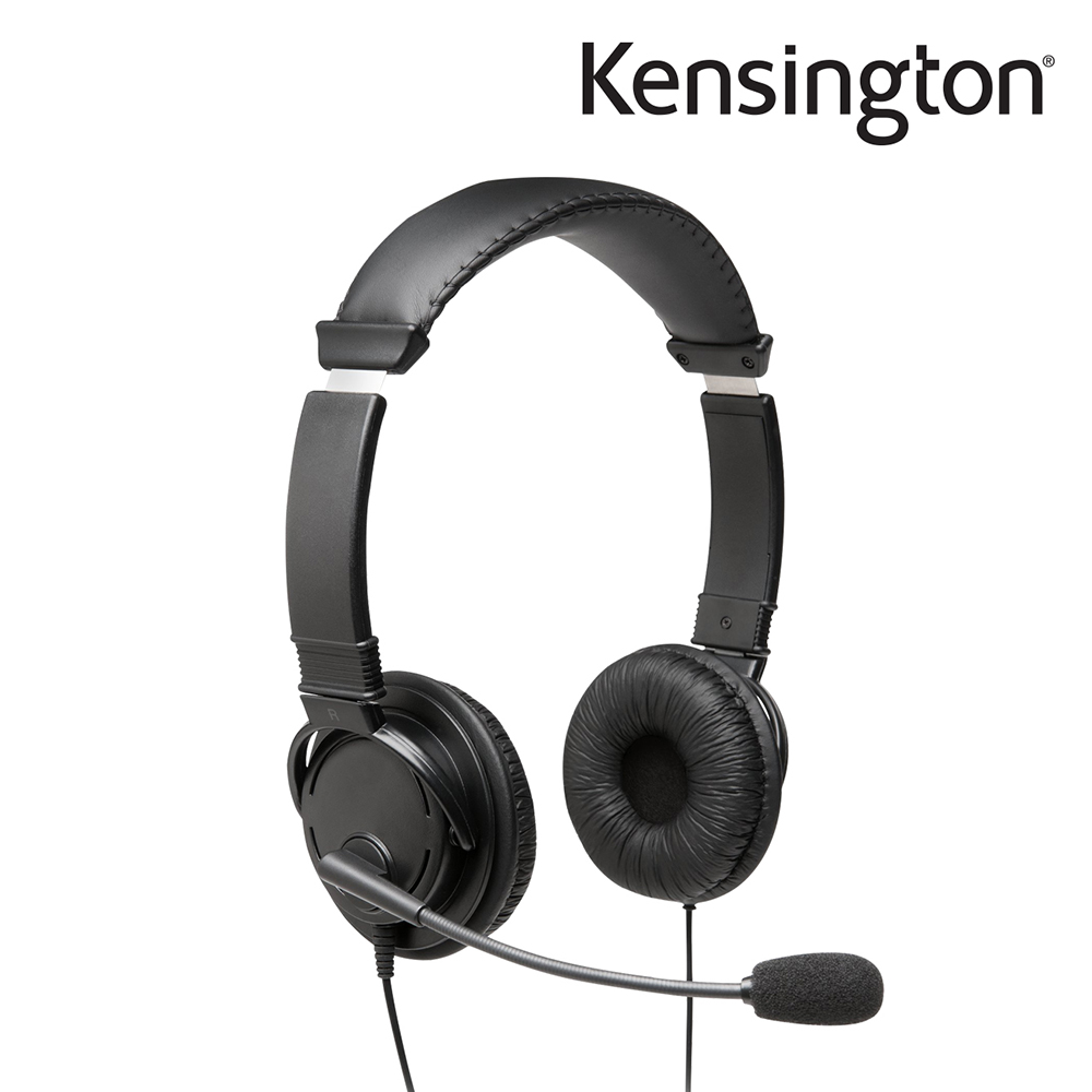 【Kensington】USB-A Hi-Fi Headphones with Mic頭戴式通訊耳機 - PChome 24h購物