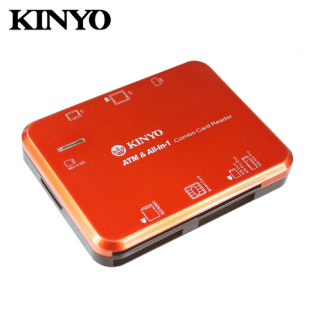 【KINYO 耐嘉】KCR-355 多合一晶片讀卡機 - PChome 24h購物