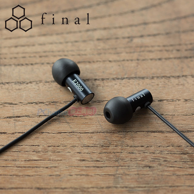 日本 Final E2000C/E2000CS 耳道式耳機麥克風 黑色/銀色 - PChome 24h購物