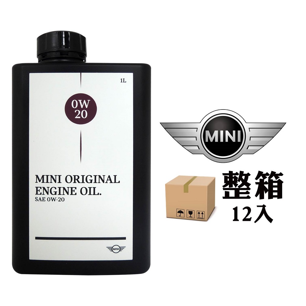 MINI ORIGINAL ENGINE OIL 0W20 全合成機油(整箱12入) - PChome 24h購物