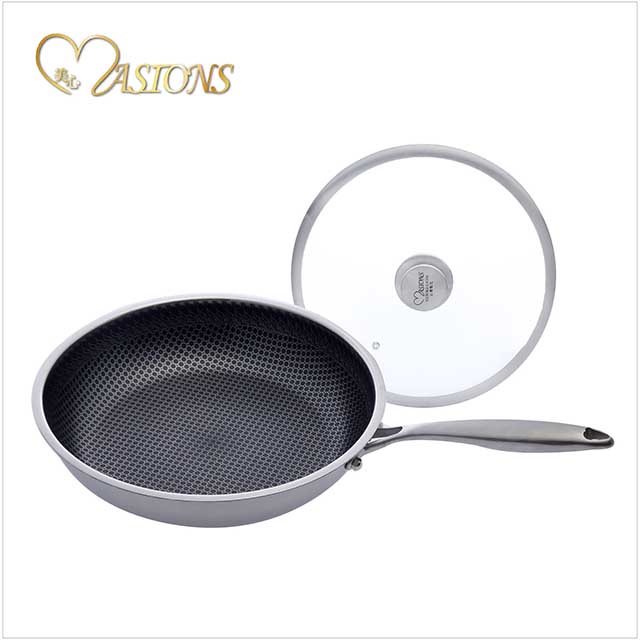 【MASIONS 美心】維多利亞Victoria 皇家316不鏽鋼複合黑晶鍋 單柄平底鍋32cm - PChome 24h購物